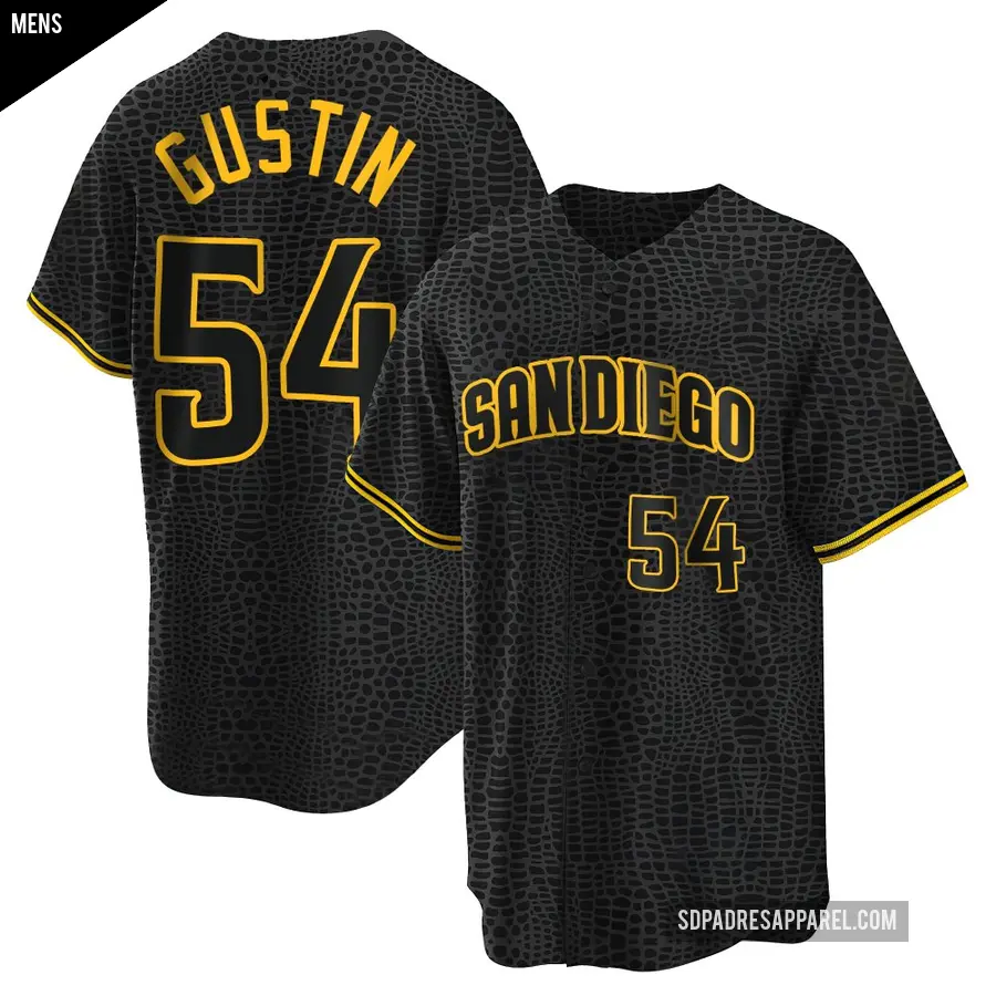 Harry Gustin Jersey, Authentic Men's, Women's, Kids' Jerseys - Padres Store