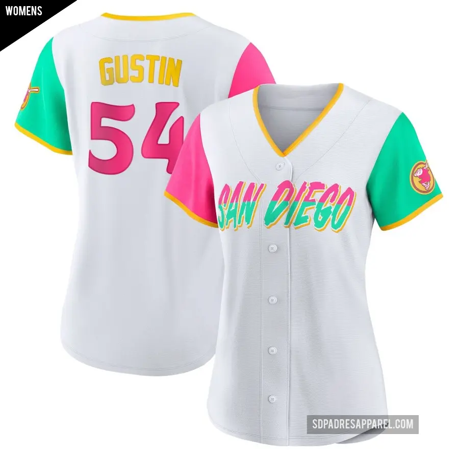 Harry Gustin Jersey, Authentic Men's, Women's, Kids' Jerseys - Padres Store